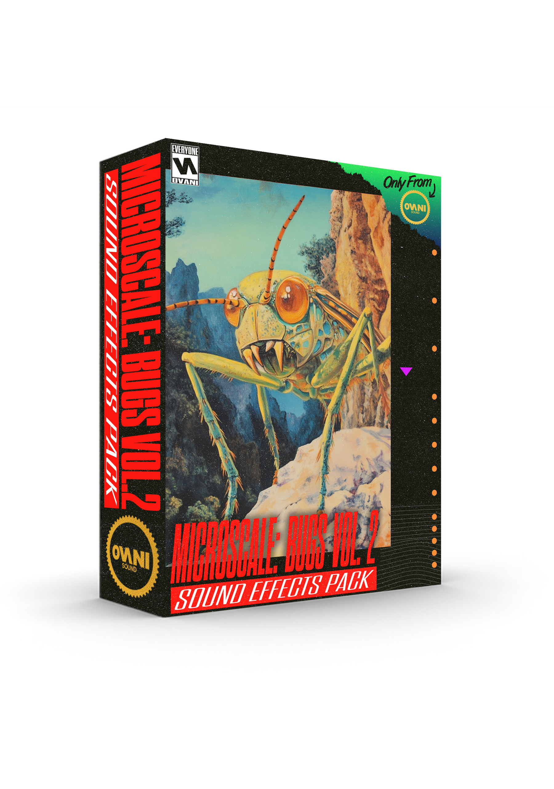 Microscale: Bugs Sound FX Pack Vol. 2 | Royalty-Free Sound FX – Ovani Sound