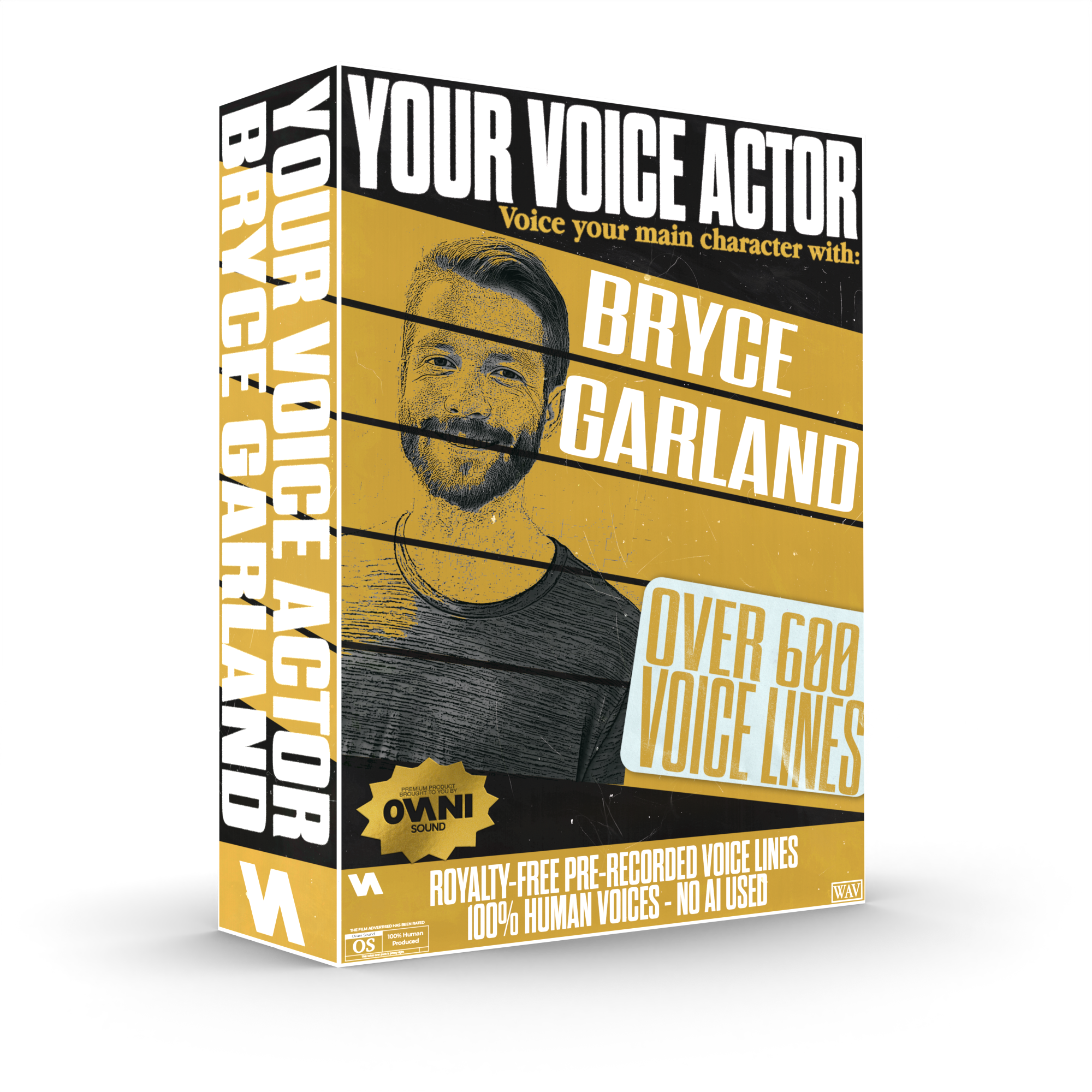 Your Voice Actor: Bryce Garland Voice Over Pack – Ovani Sound