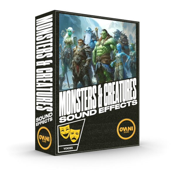 Monsters & Creatures Sound FX Pack – Ovani Sound